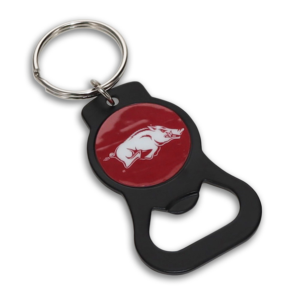 Arkansas Razorbacks Bottle Opener Key Ring - Arkansas Razorbacks Store ...