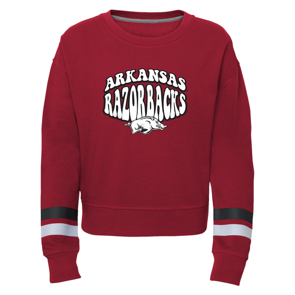 Arkansas Razorbacks That 70s Show Long Sleeve Fashion Crew Neck Fleece ...
