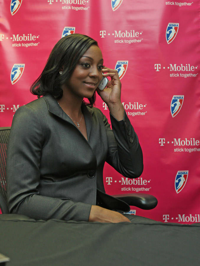 Monica Wright at WNBA Draft (photos by Matt Riley) – Virginia Cavaliers ...